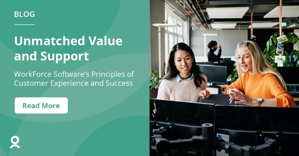 WorkForce Software | Unmatched Value and Support: WorkForce Software’s ...